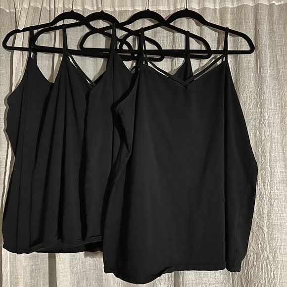 torrid | Tops | Torrid Black Camisole Tops Set | Poshmark